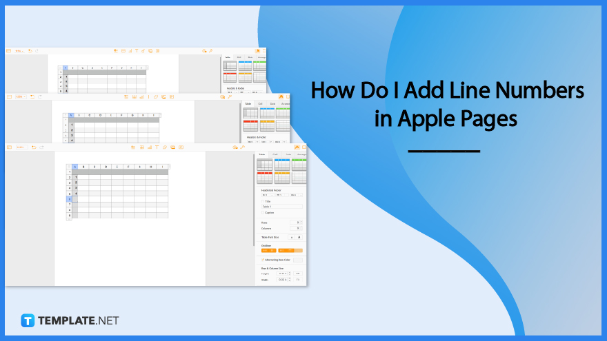 How Do I Add Line Numbers In Apple Pages