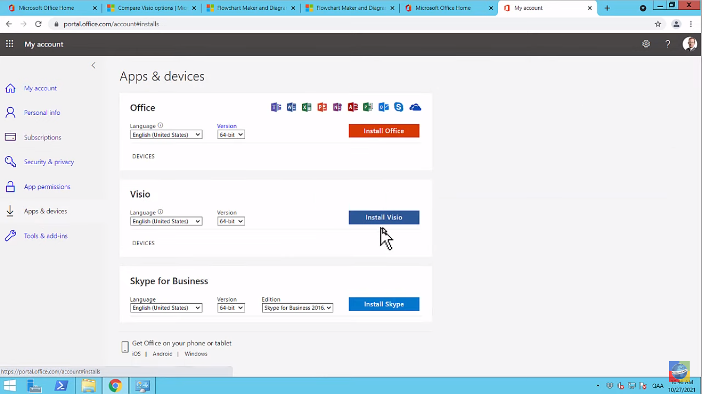How to Add Microsoft Visio to Office 365 | Free & Premium Templates