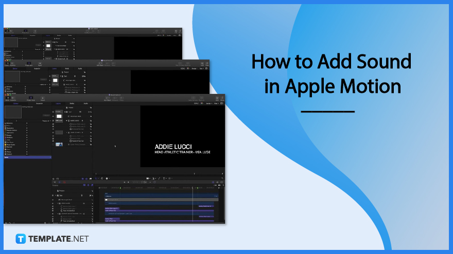 How To Add Sound In Apple Motion