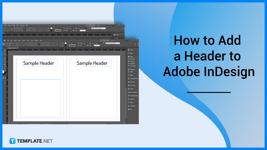 How To Add A Header To Adobe InDesign