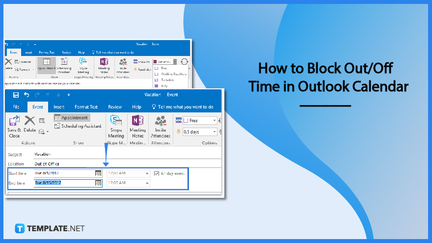How To Block Out Off Time In Outlook Calendar