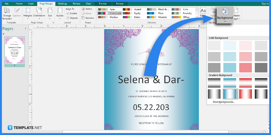 How To Make Create A Border In Microsoft Publisher Templates