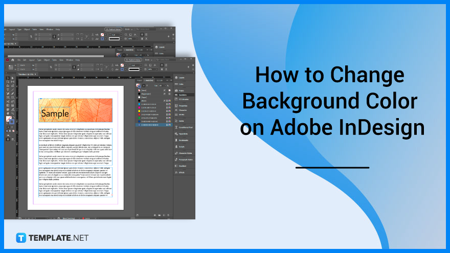 How To Change Background Color On Adobe InDesign