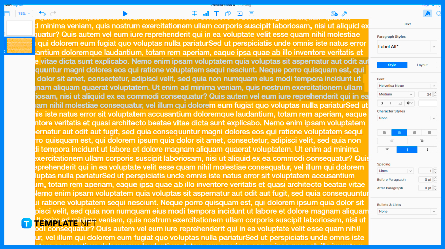 How To Change Default Font In Apple Keynote