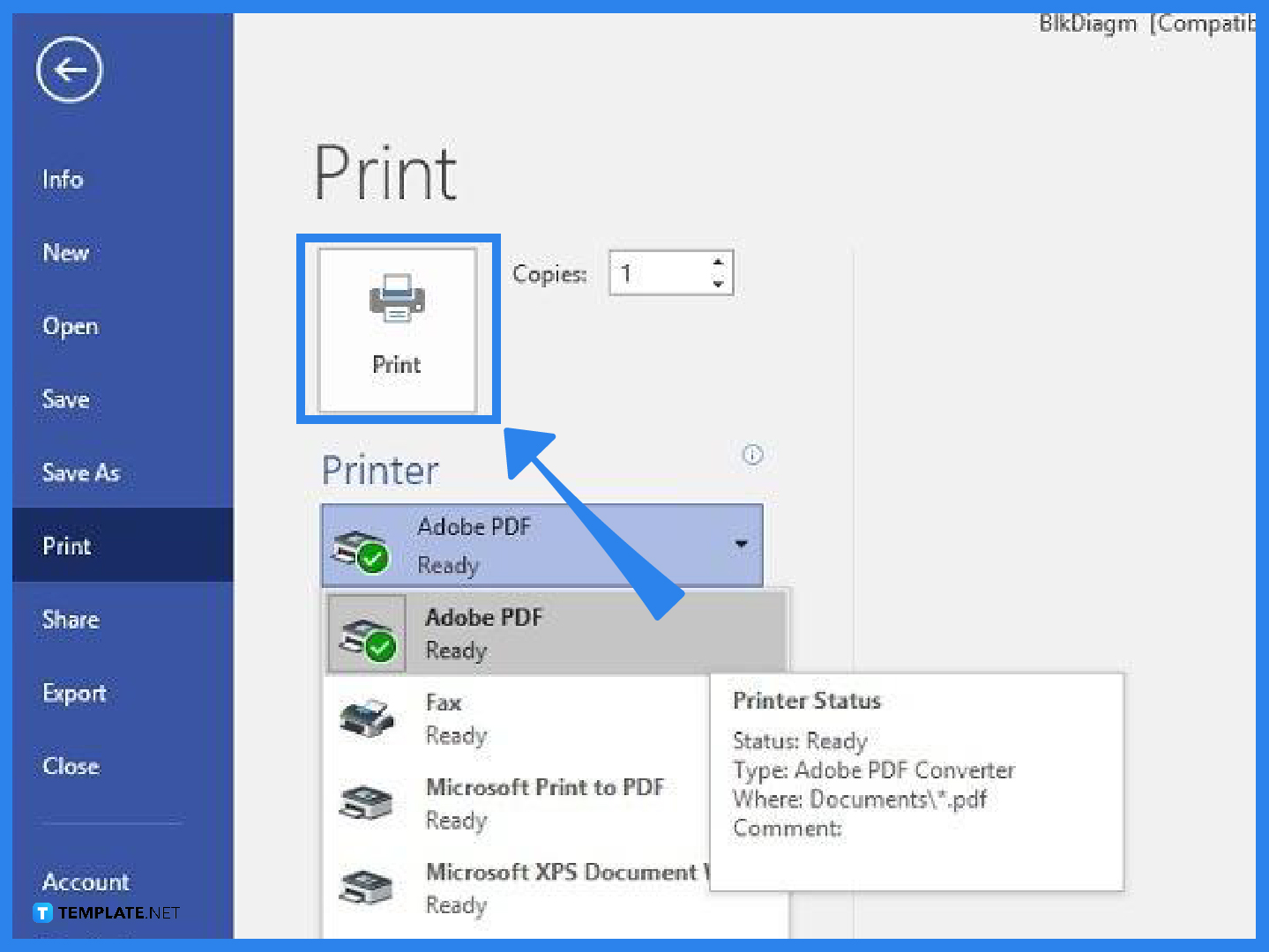 How To Convert Microsoft Visio To PDF