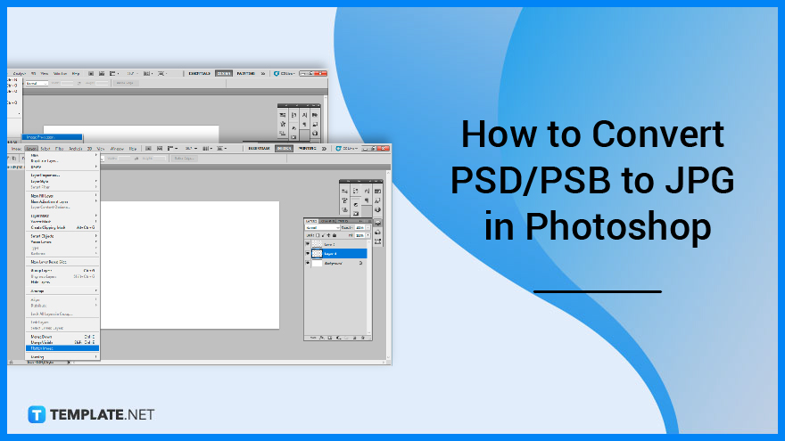 How To Convert PSD PSB To JPG In Photoshop