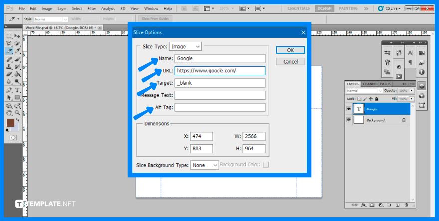 How to Create a Hyperlink in Adobe PSD