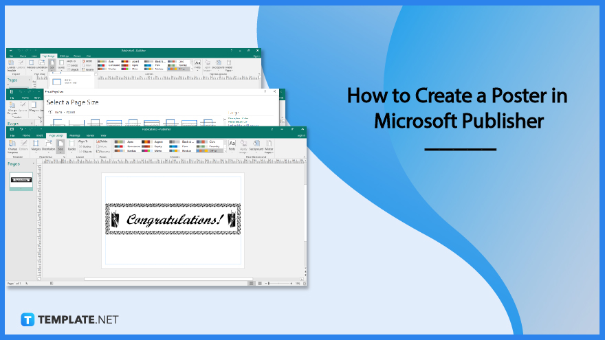 How To Create A Poster In Microsoft Publisher