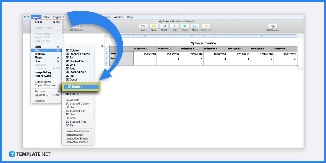 How to Make/Create a Timeline in Apple Numbers [Templates + Examples] 2023