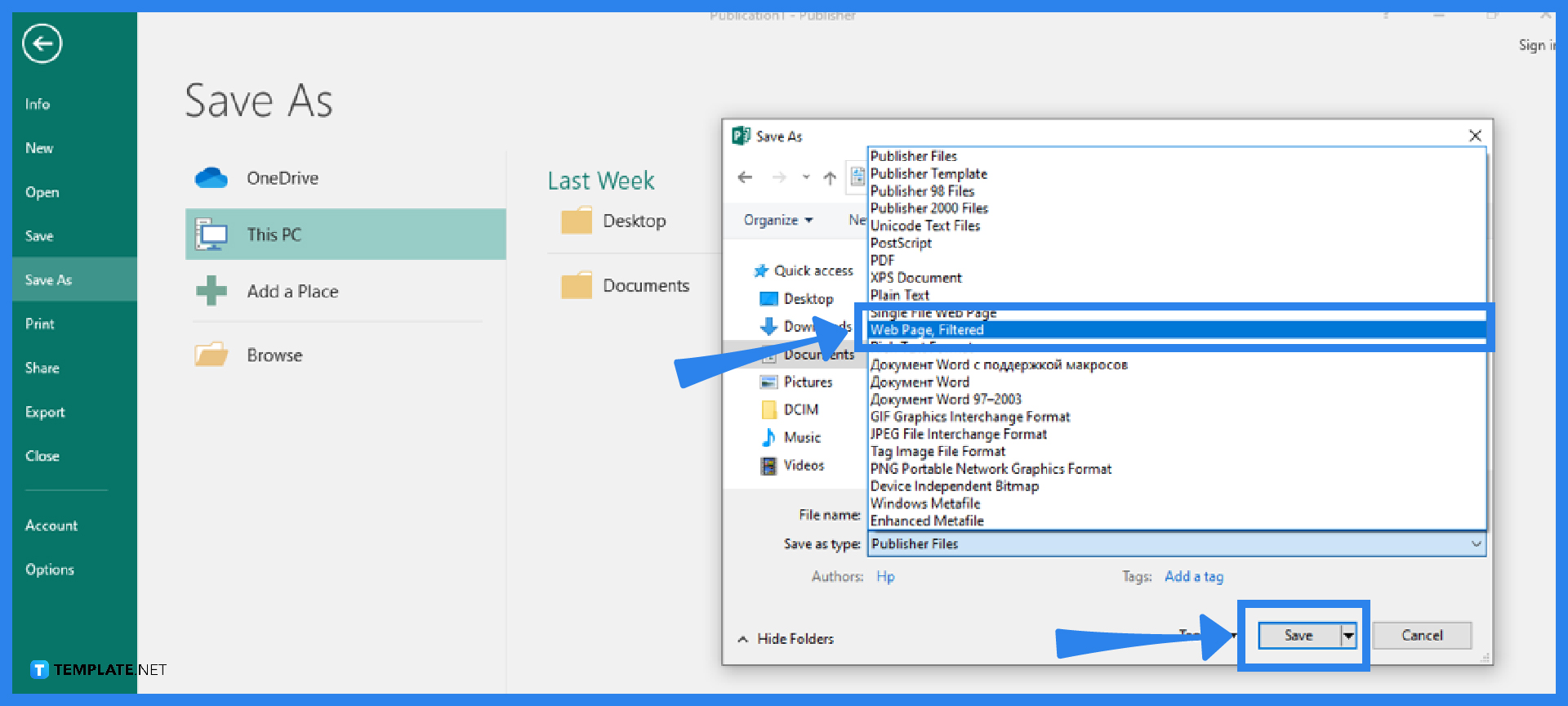 How to Create a Website Page Using Microsoft Publisher