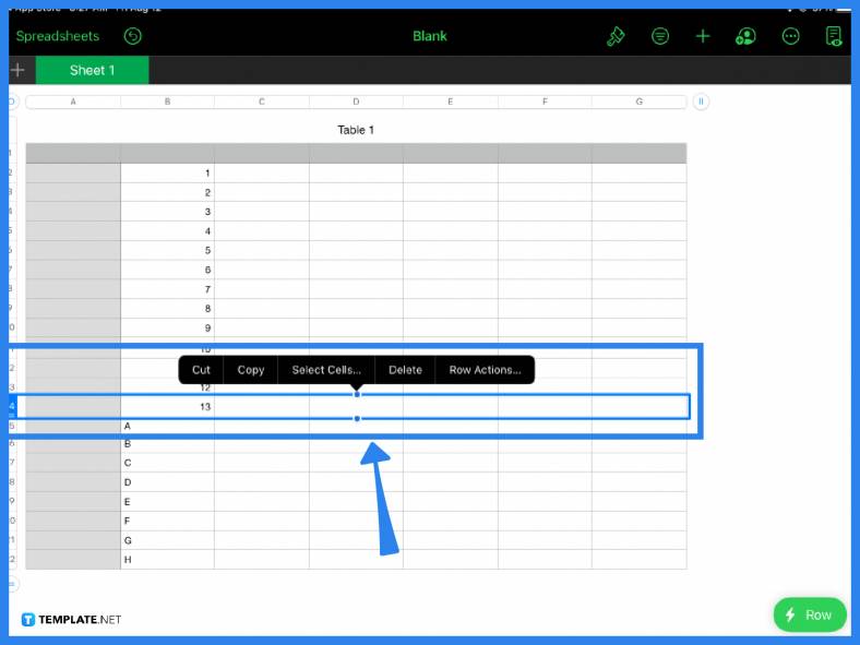 How To Insert A Page Break Into Apple Numbers