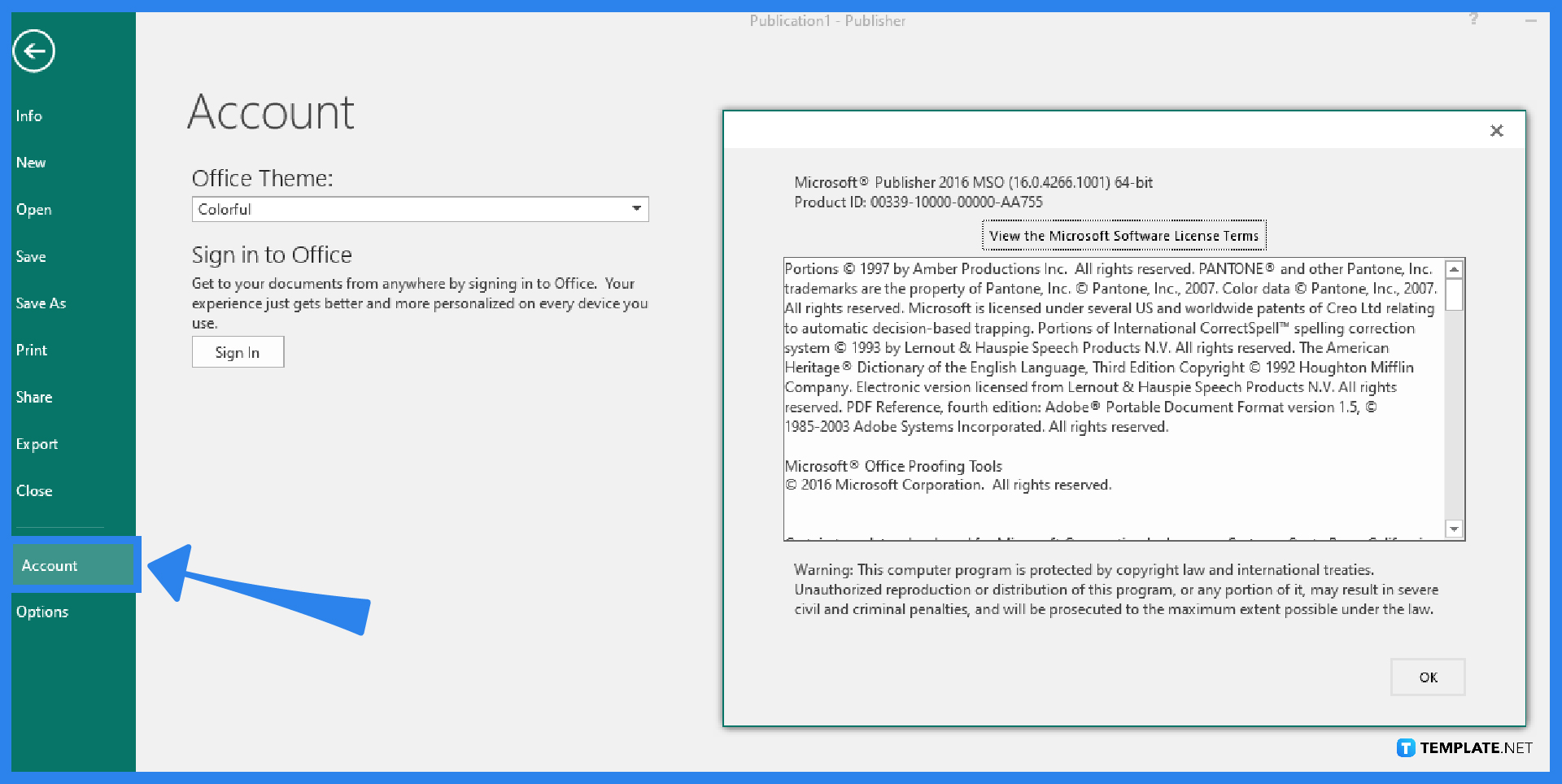 How to Know the Version of Microsoft Publisher