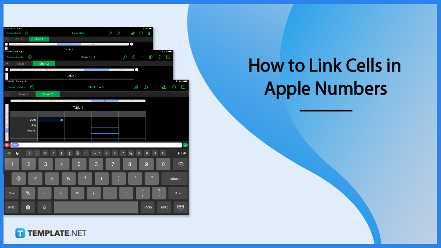 How To Link Cells In Apple Numbers