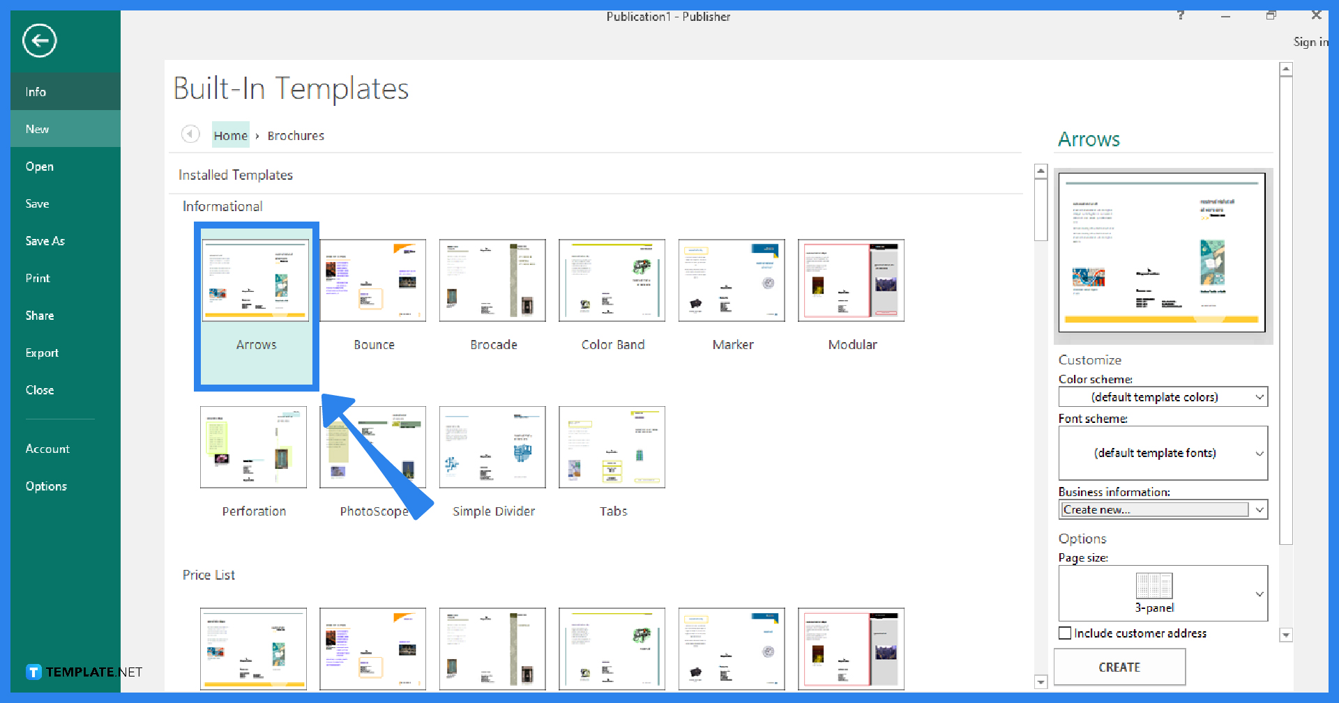 How to Make a Brochure in Microsoft Publisher