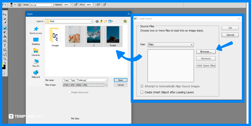 How To Open Multiple Images As Layers In Adobe Photoshop