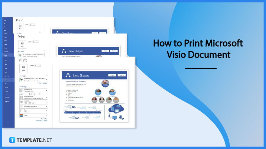 How To Print Microsoft Visio Document
