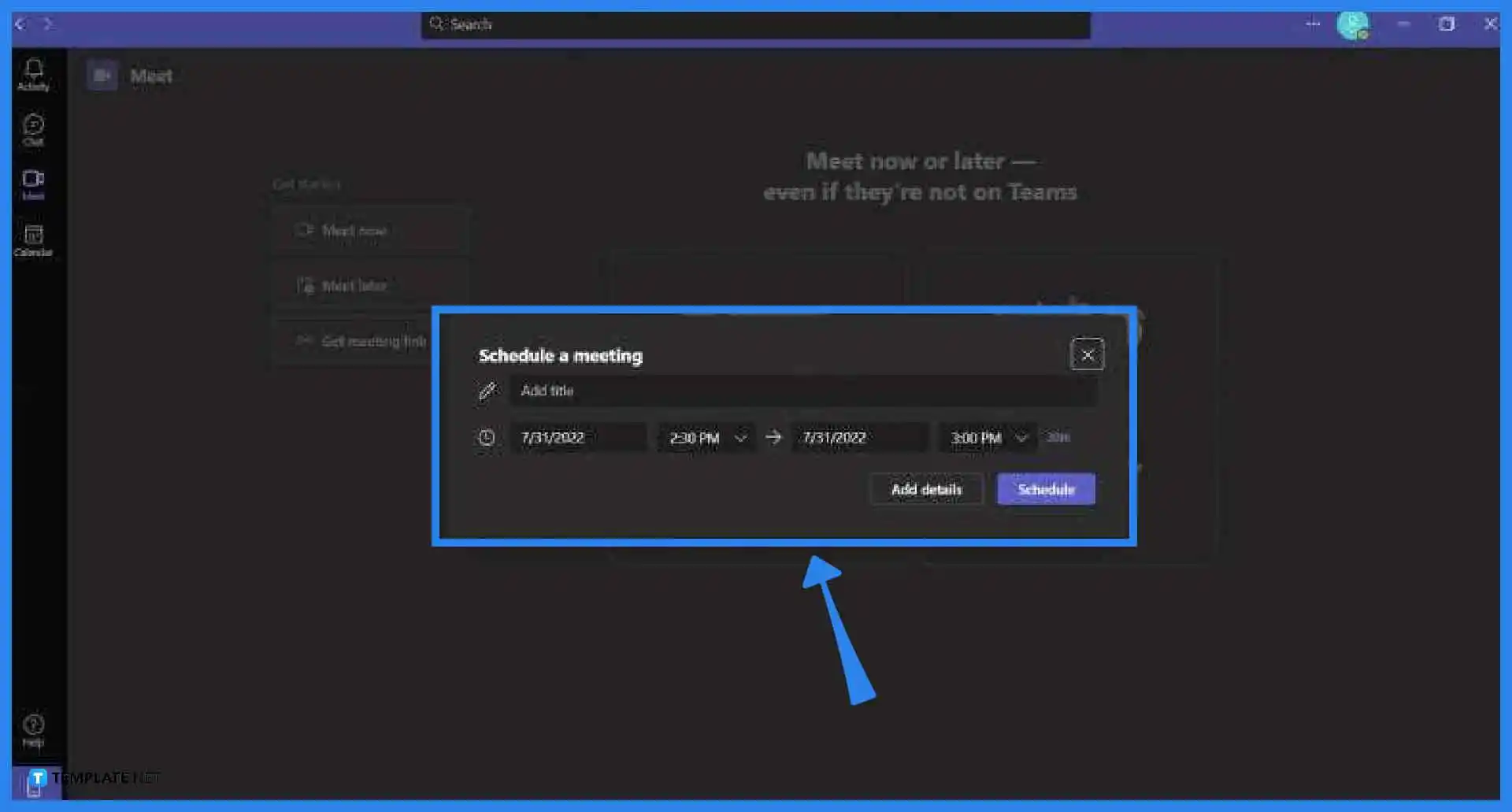 How To Schedule A Meeting In Microsoft Teams