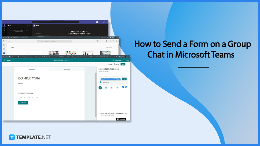 How To Send A Form On A Group Chat In Microsoft Teams