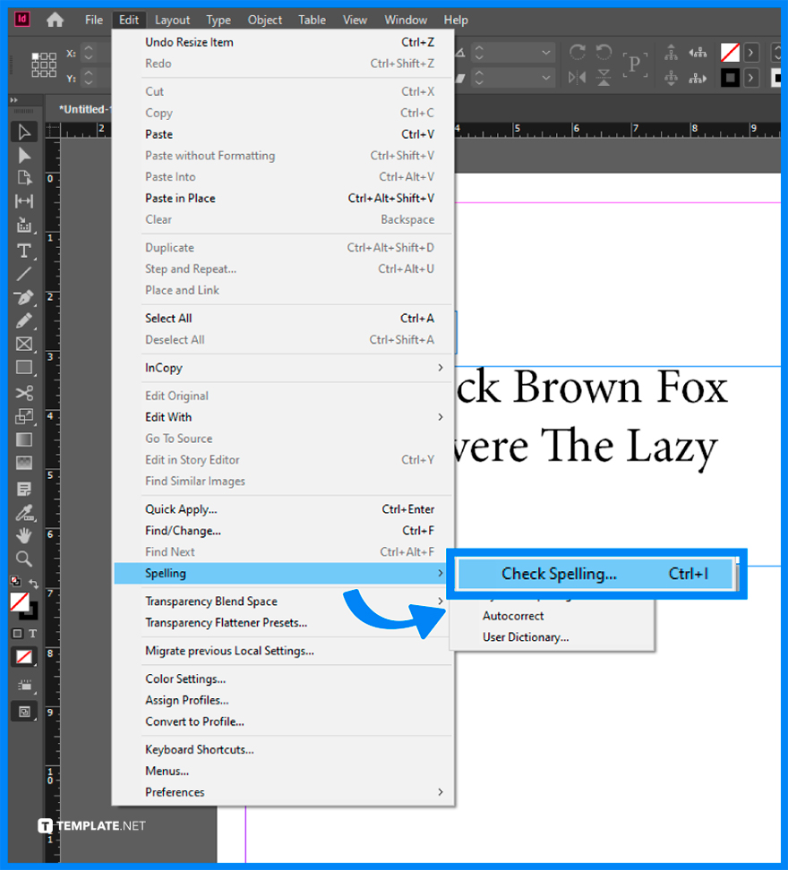 How To Spell Check In Adobe InDesign