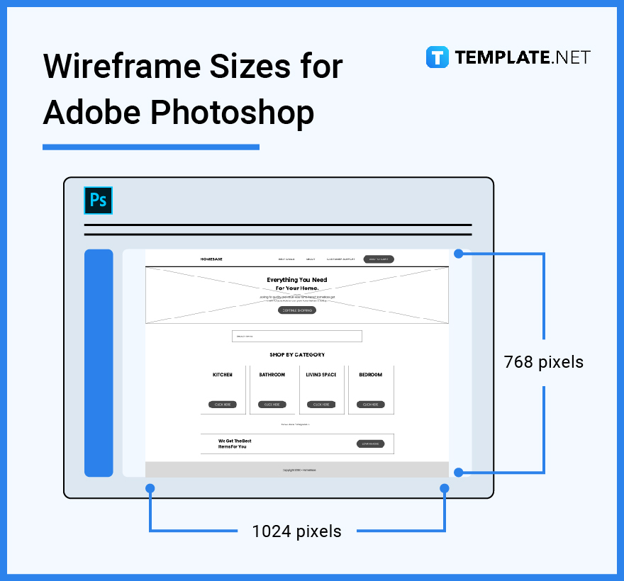 Wireframe Size - Dimension, Inches, mm, cms, Pixel | Free & Premium ...