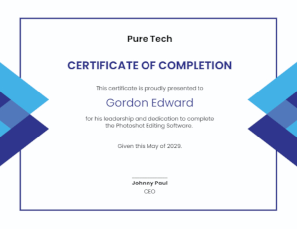 Certificate Maker - Free, Creator, Generator, Edit Online | Free ...