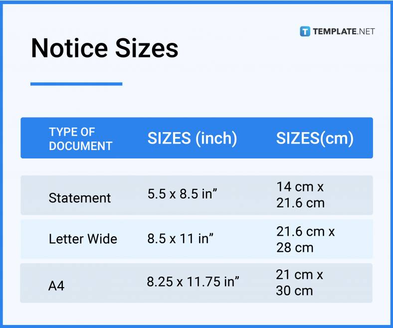 Notice - What Is a Notice? Definition, Types, Uses | Free & Premium ...