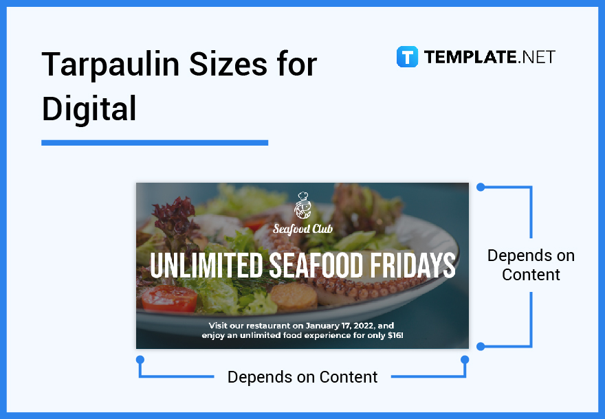 Tarpaulin Size - Dimension, Inches, mm, cms, Pixel