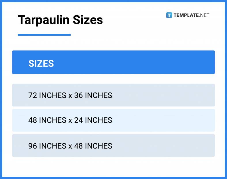 Standard Size For Tarpaulin At Maria Brewster Blog Standard Size For Tarpaulin At Maria Brewster Blog