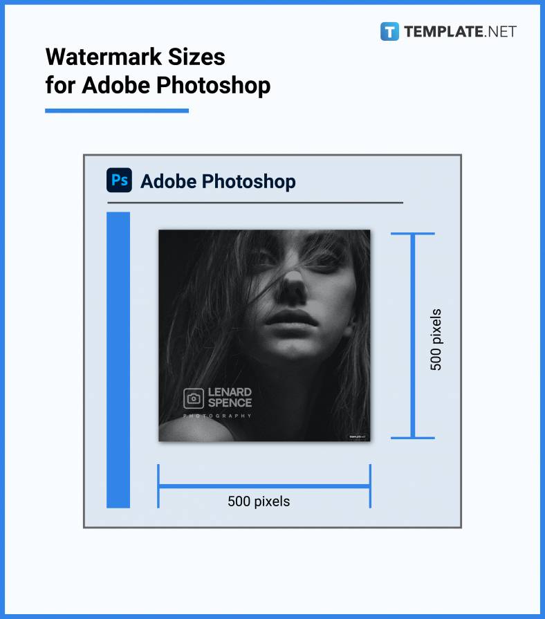 Watermark Size - Dimension, Inches, mm, cms, Pixel