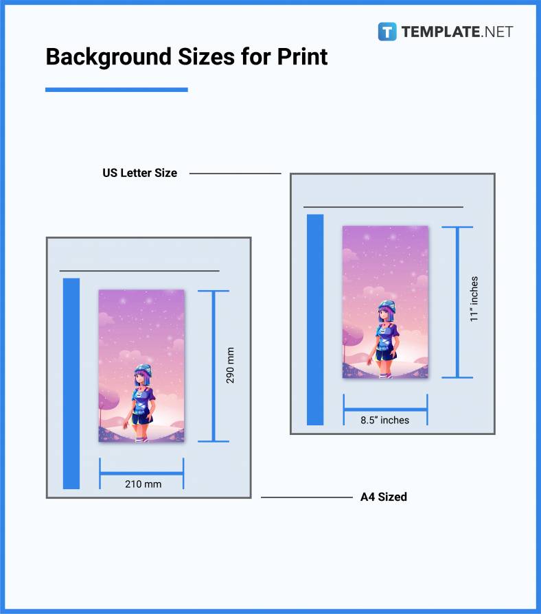 Background Size - Dimension, Inches, mm, cms, Pixel
