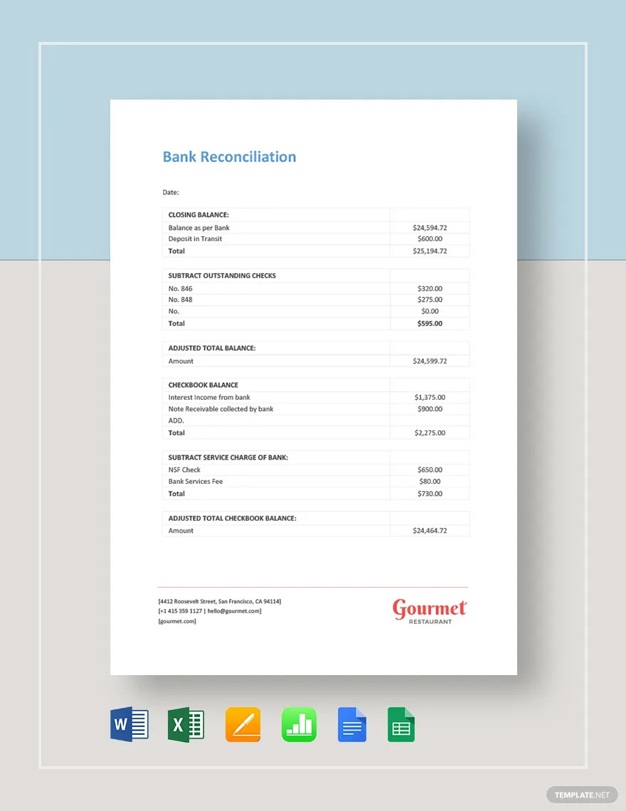 Reconciliation - What Is a Reconciliation? Definition, Types, Uses