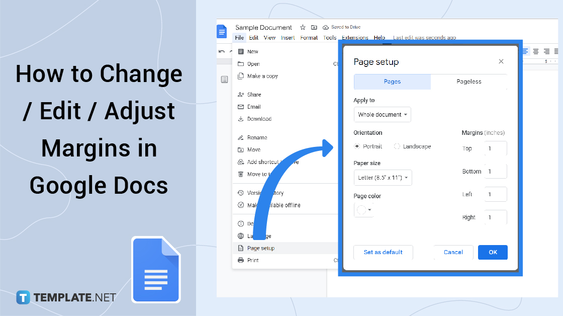 How To Change Edit Adjust Margins In Google Docs