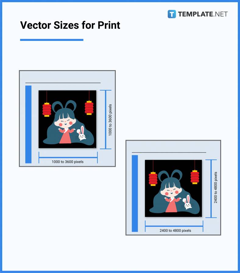 Vector Size - Dimension, Inches, mm, cms, Pixel