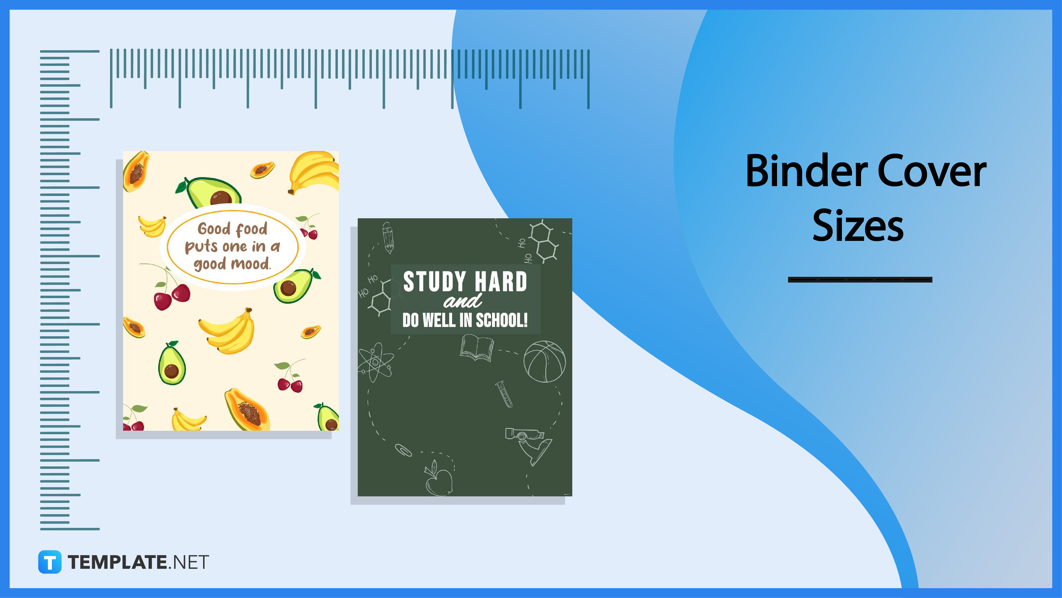 Binder Cover Size Dimension Inches Mm Cms Pixel