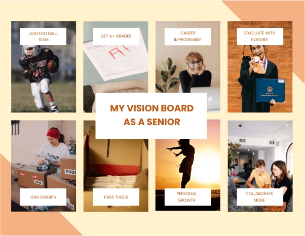 Vision Board Maker - Free, Creator, Generator, Edit Online | Free ...