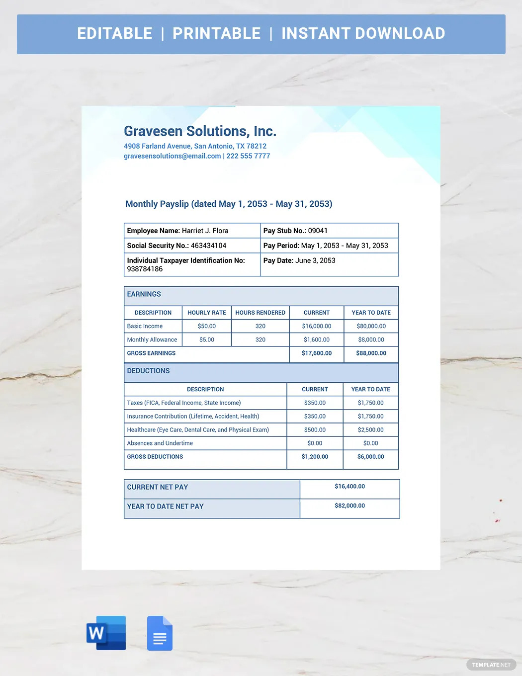 Payslip - What Is a Payslip? Definition, Types, Uses