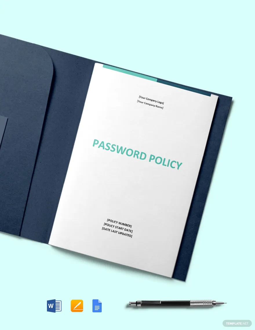 Password Document Ideas - Examples 2022 | Free & Premium Templates