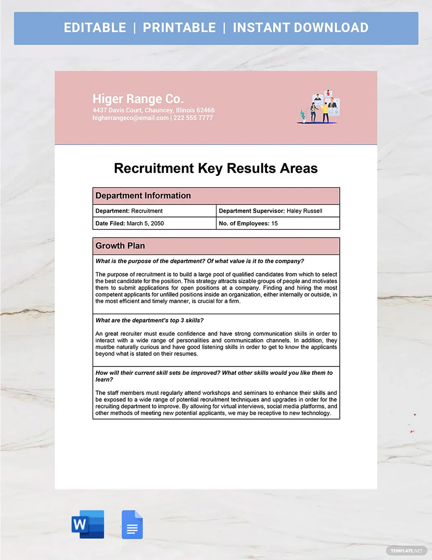 KRA - What Is a KRA? Definition, Types, Uses | Free & Premium Templates