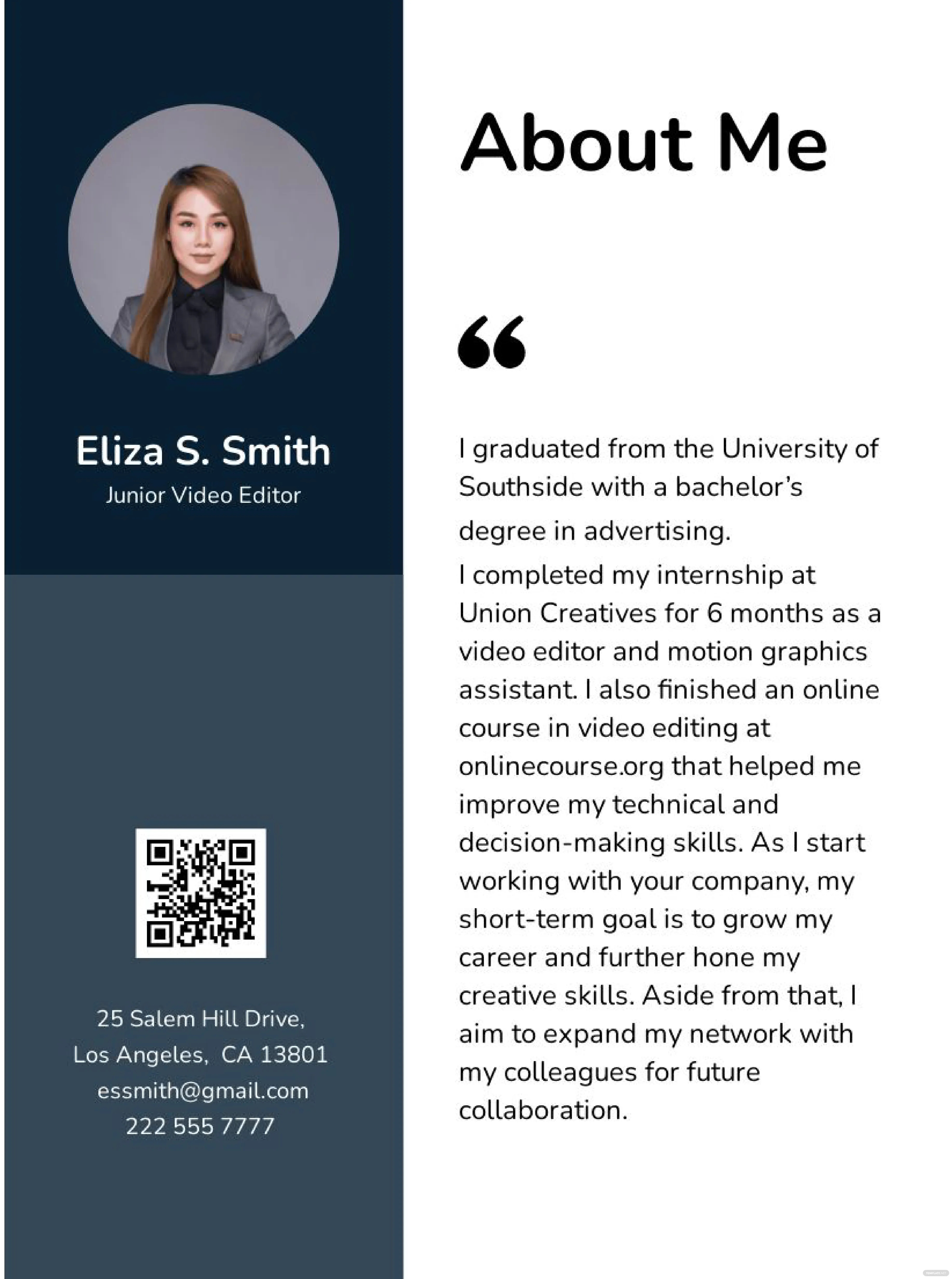 Self Introduction Ideas - Examples 2022