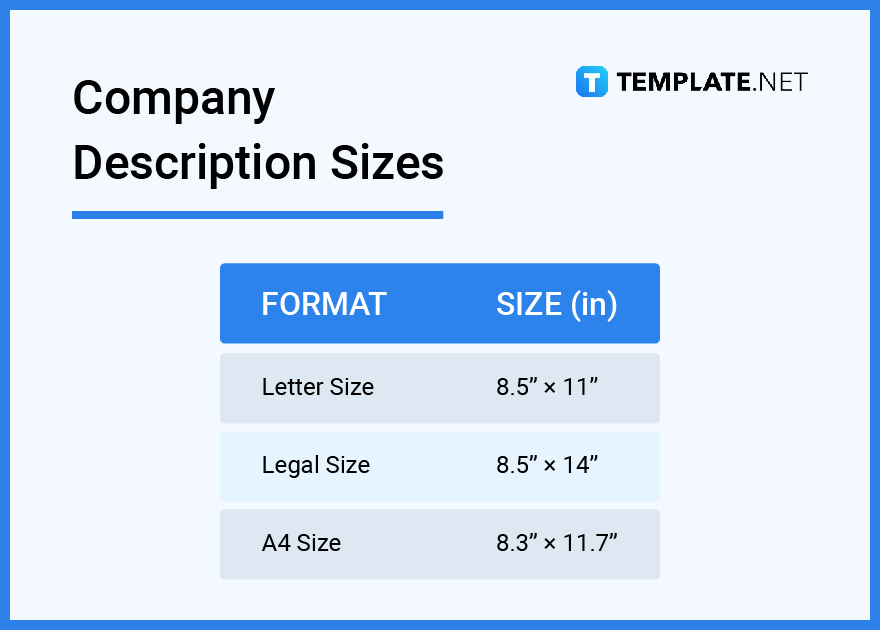 Company Description - What is a Company Description? Definition, Types ...