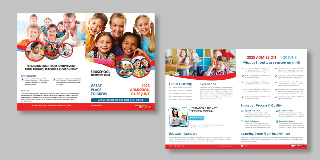 How To Make/Create a School Brochure [Templates + Examples] 2023