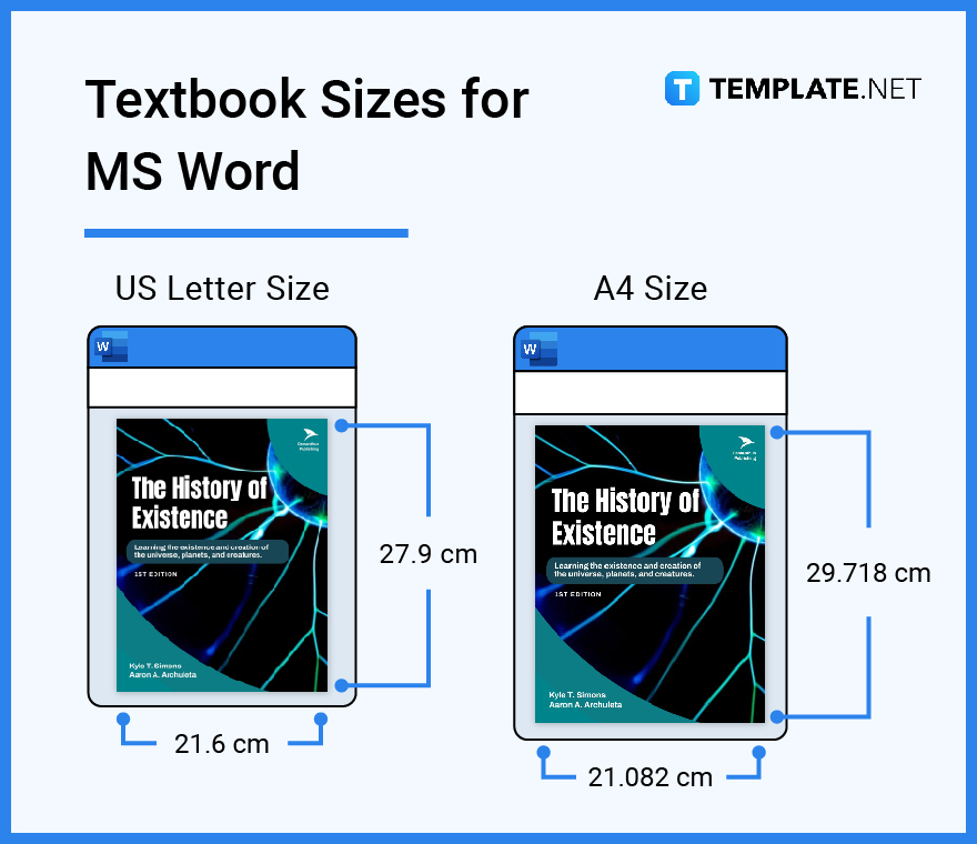 Textbook Size - Dimension, Inches, mm, cms, Pixel