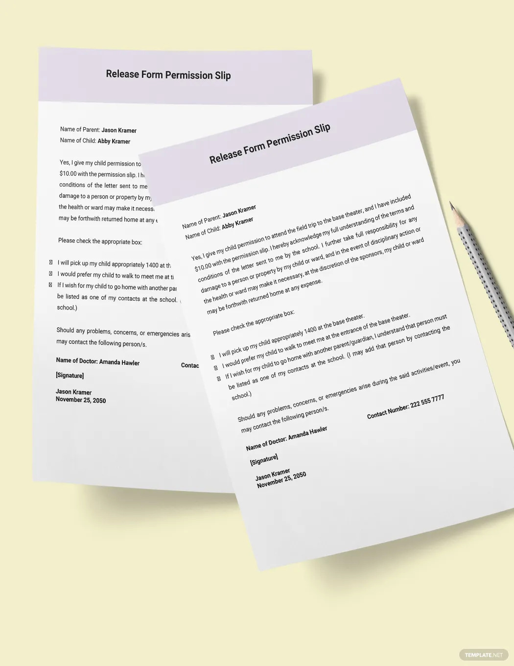 Permission Slip - What is a Permission Slip? Definition, Types, Uses