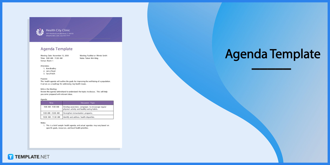 How To Make/Create an Agenda in Microsoft Word [Templates + Examples ...