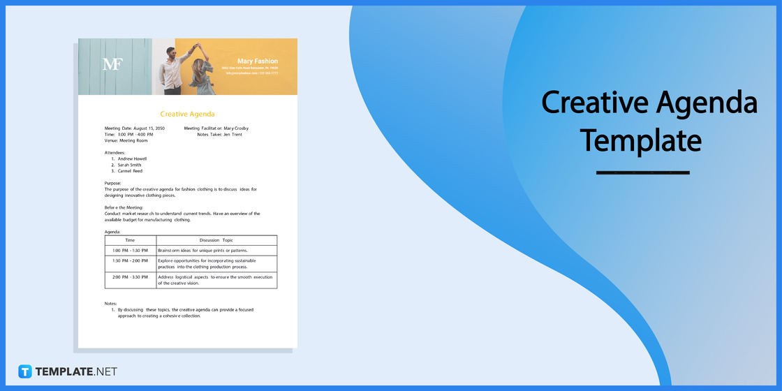 How To Make/Create an Agenda in Microsoft Word [Templates + Examples ...