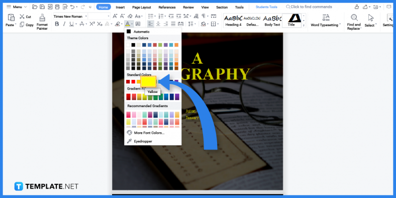 How To Make/Create a Biography in Microsoft Word[Template + Example] 2023