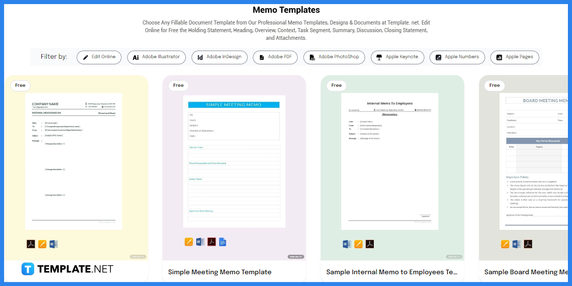 How To Make/Create a Memo in Microsoft Word [Templates + Examples] 2023 ...