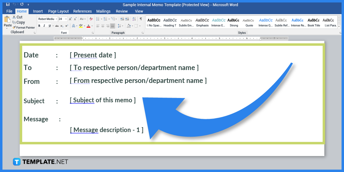 How To Make/Create a Memo in Microsoft Word [Templates + Examples] 2023 ...