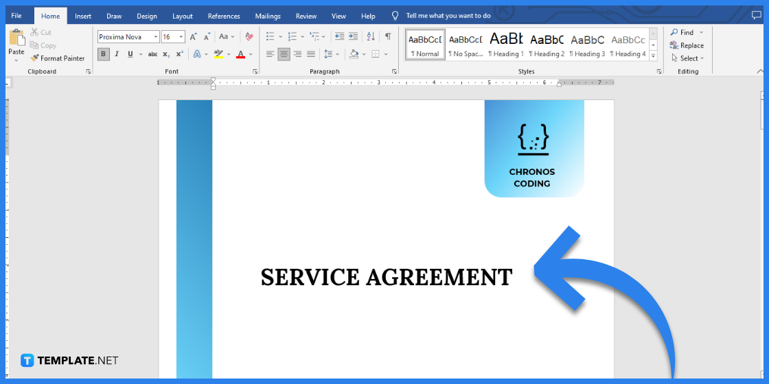 How to Make/Create an Agreement in Microsoft Word [Templates + Examples ...