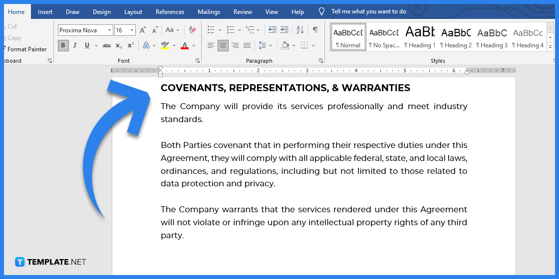 How to Make/Create an Agreement in Microsoft Word [Templates + Examples ...